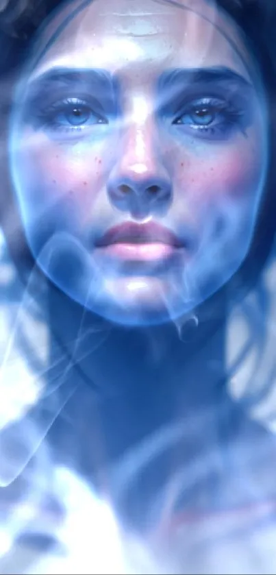 Ethereal Portrait Art Wallpaper - free download