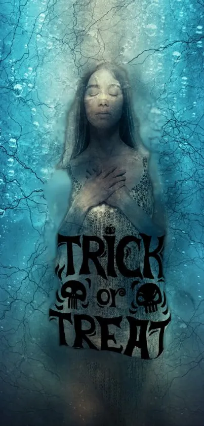 Ethereal Underwater Halloween Art - free download