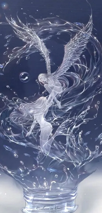 Ethereal Water Fairy Art - free download