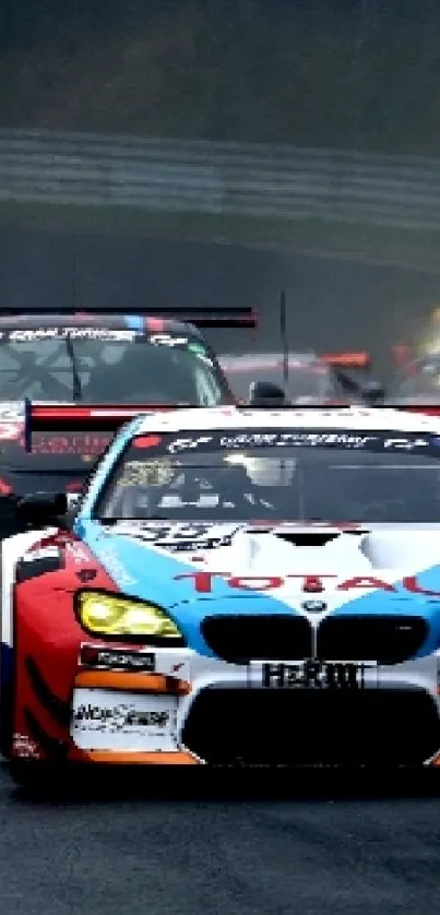 Exciting Race Track Action - free download