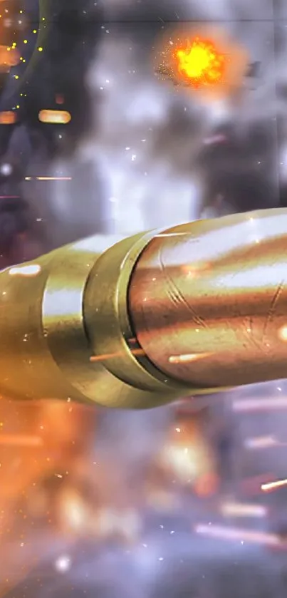 Explosive Bullet Motion Wallpaper - free download