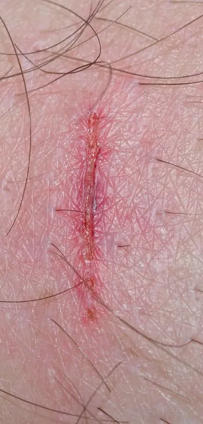 skin damage Live Wallpaper - free download