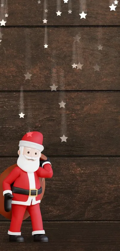 Festive Santa Claus Wallpaper - free download