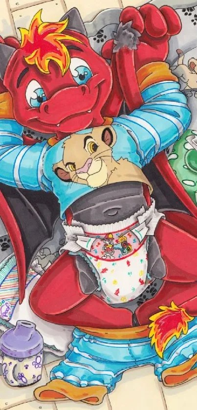 Fictional Character Child Animated Cartoon Live Wallpaper