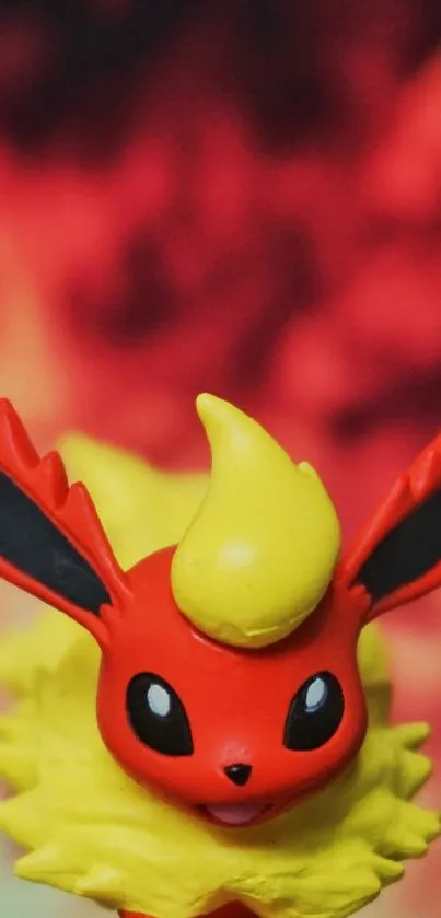 Fiery Fantasy Creature Wallpaper - free download