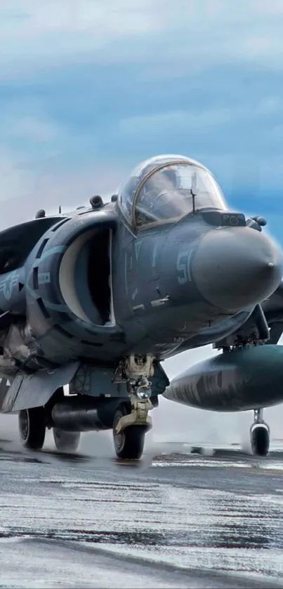 Fighter Jet Takeoff Wallpaper - free download