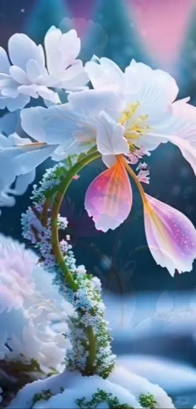 Flower Plant Petal Live Wallpaper - free download