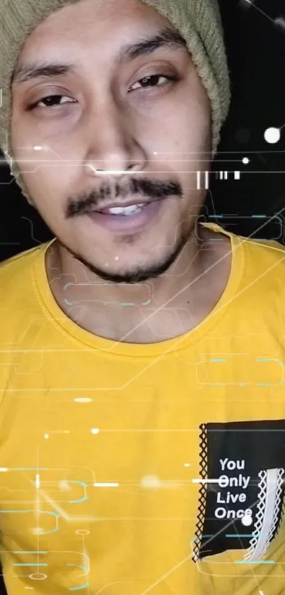 Forehead Nose Cheek Live Wallpaper - free download