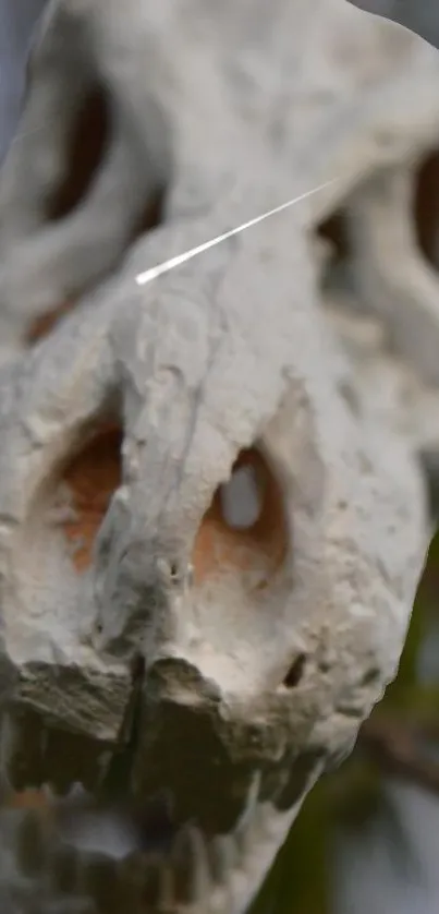 Fossil Skull Mobile Wallpaper - free download