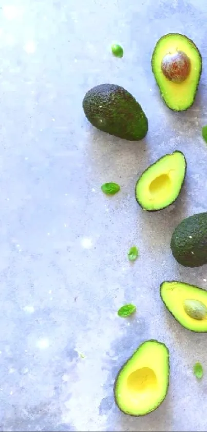 Fresh Avocado Mobile Wallpaper - free download