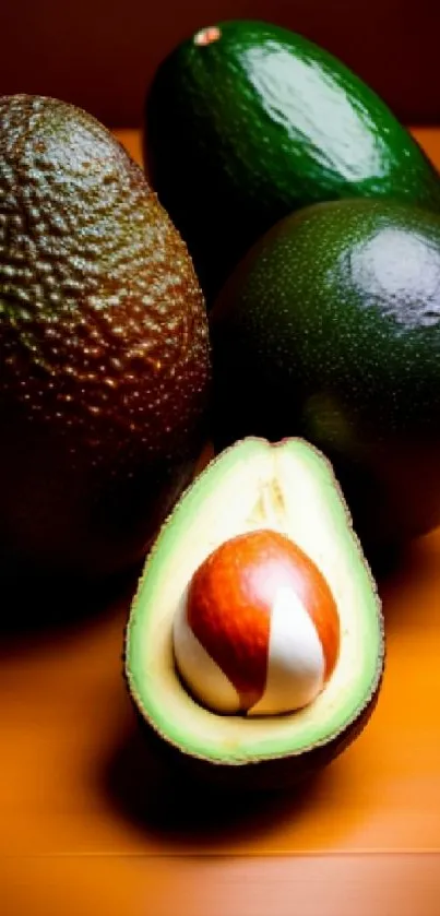 Fresh Avocados Fruit Wallpaper - free download