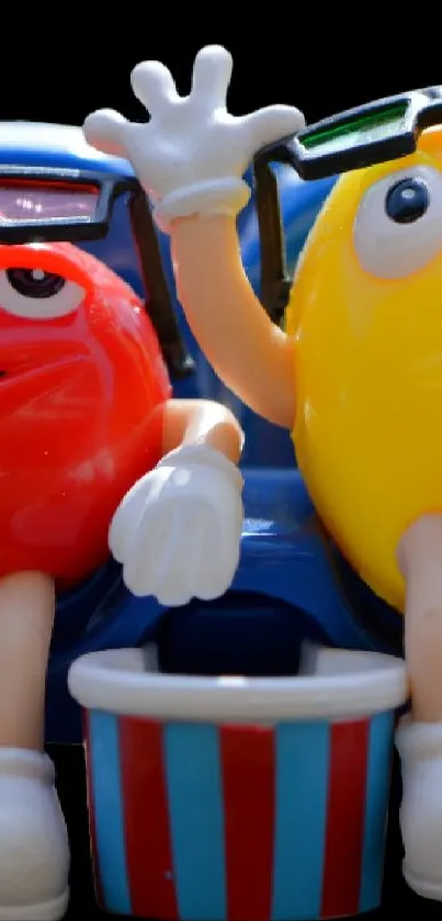 Fun and Colorful Characters Art - free download