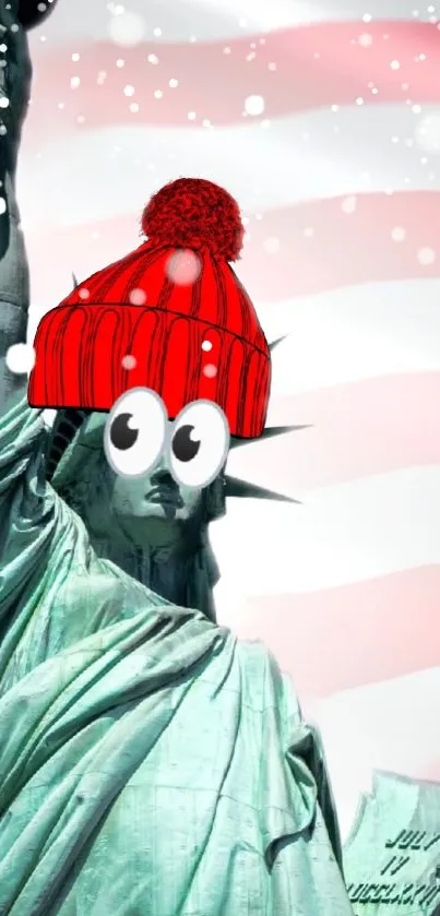 Fun Statue of Liberty Art - free download