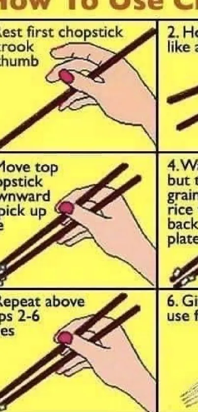 Funny Chopstick Instruction Guide - free download