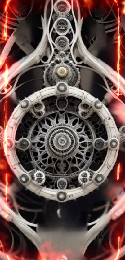 Futuristic Abstract Gear Design - free download