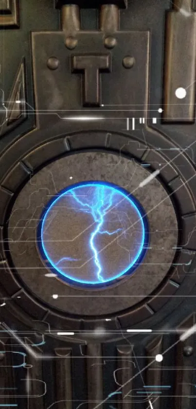 Futuristic Bronze Portal Design - free download
