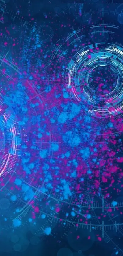 Futuristic Digital Art Wallpaper - free download