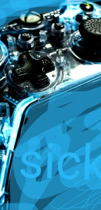 Futuristic Gaming Controller Art - free download