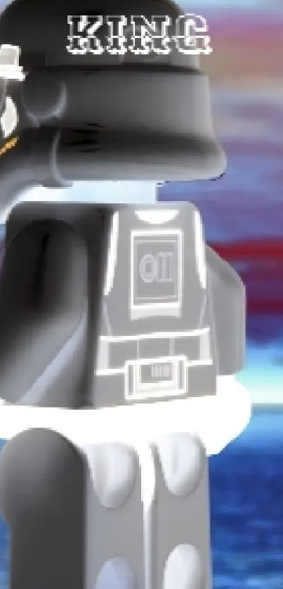 Futuristic Lego Robot Scene - free download