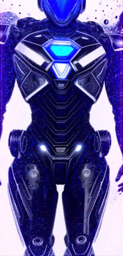 Futuristic Neon Android Wallpaper - free download