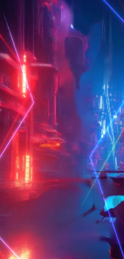 Futuristic Neon Cyberpunk Aesthetic - free download