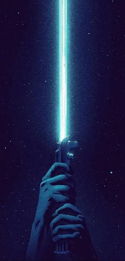 Futuristic Neon Sword Art - free download