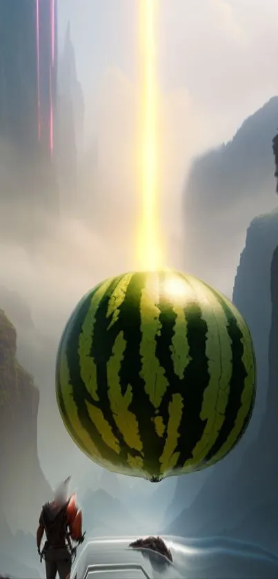 Futuristic Watermelon Adventure - free download