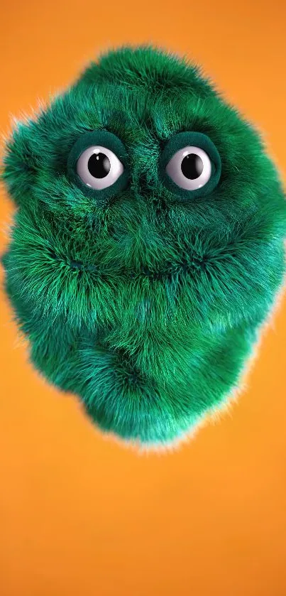 Fuzzy Creature Mobile Wallpaper - free download