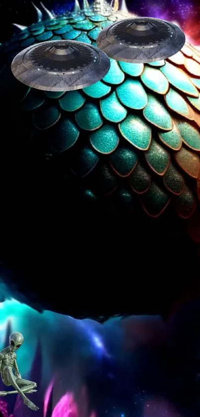 Galactic Alien Fantasy Art - free download