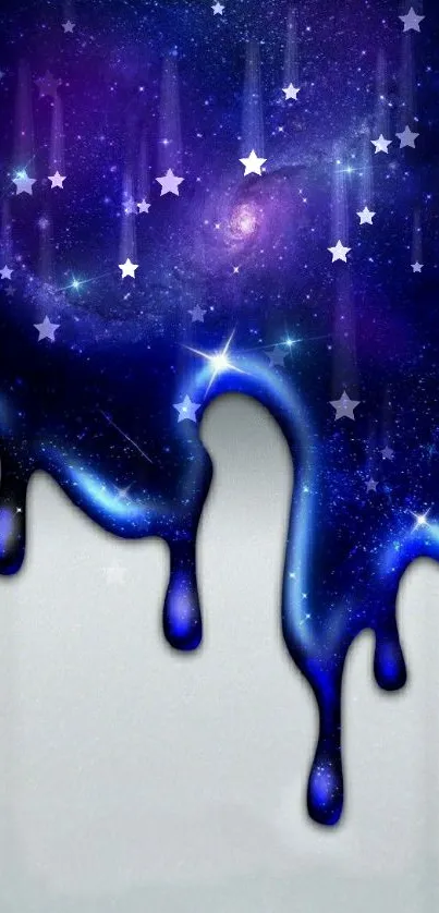Galactic Drip Mobile Wallpaper - free download