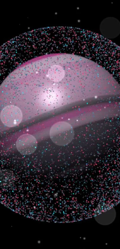 Galactic Sphere Mobile Wallpaper - free download