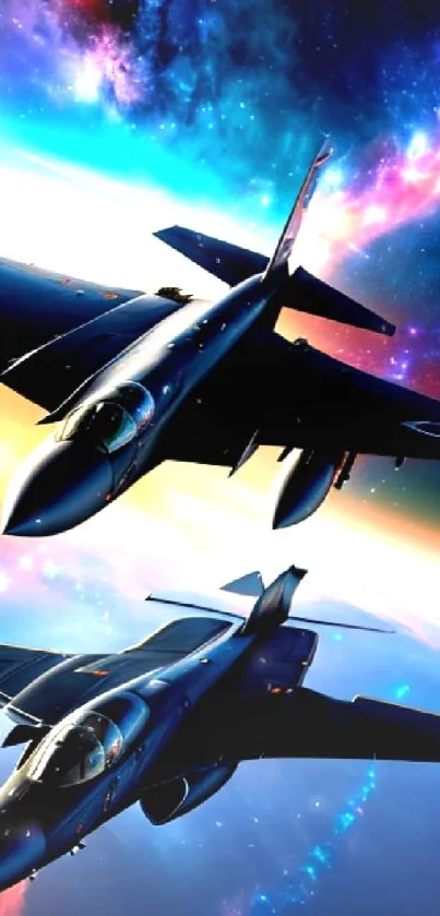 Galaxy Jets in Space Horizon - free download