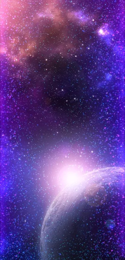 Galaxy Space View Wallpaper - free download