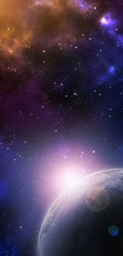 Galaxy View from Space - free download