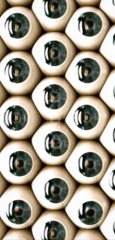 Geometric Eye Wallpaper - free download