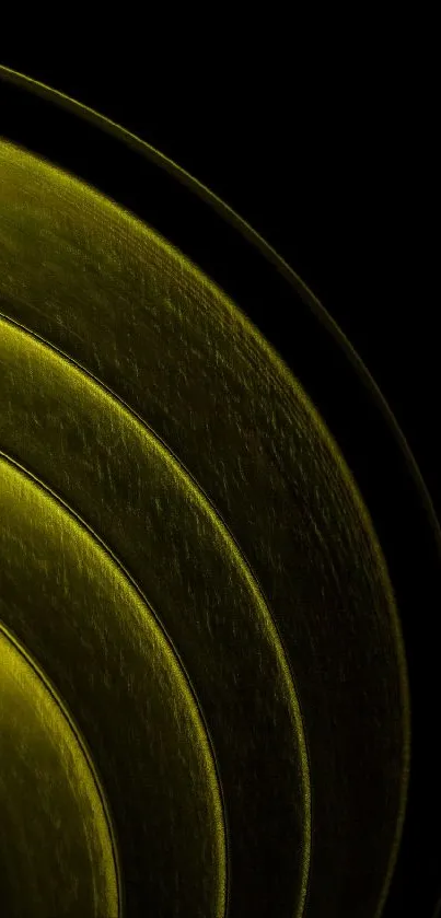 Gold Ripple Phone Wallpaper - free download