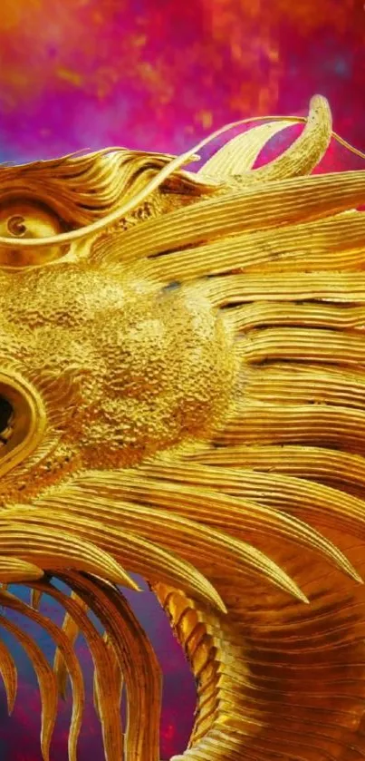 Golden Dragon Fantasy Art - free download