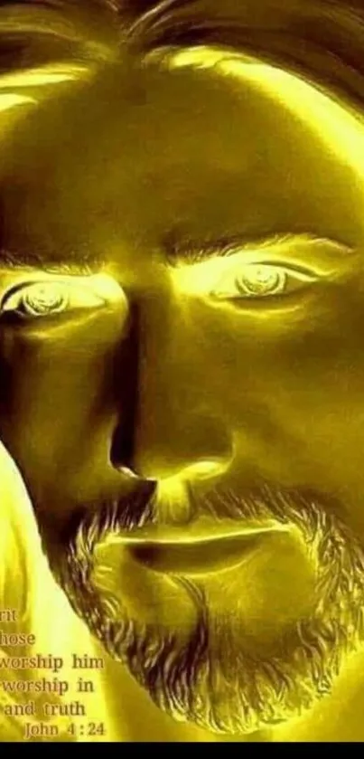 Golden Spiritual Art Wallpaper - free download