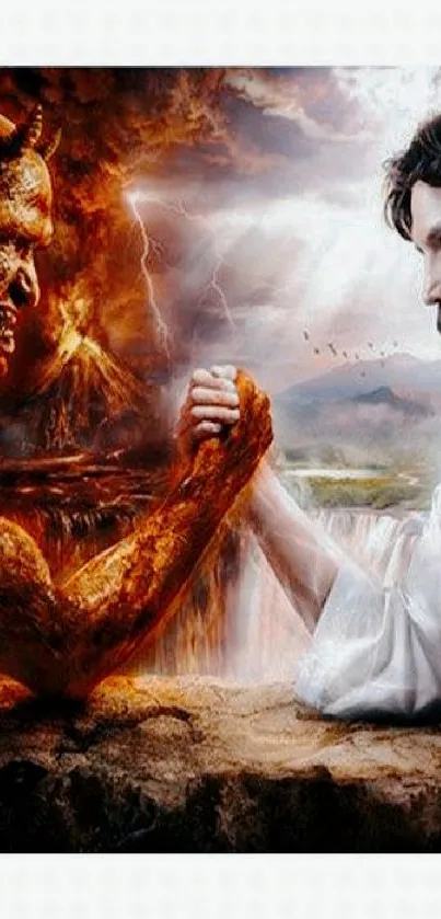 Good vs Evil Wallpaper - free download