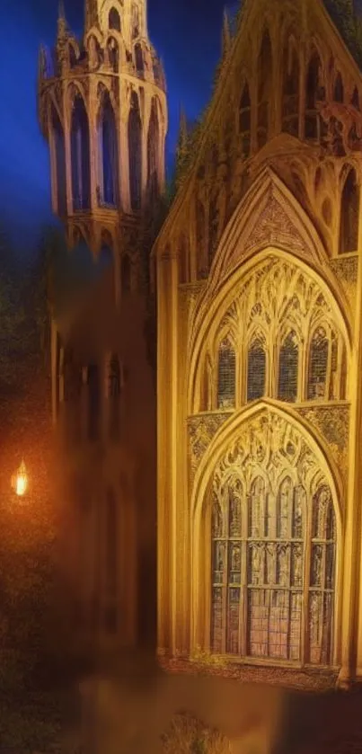 Gothic Fantasy Cathedral Art - free download