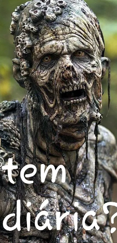 Gruesome Zombie Forest Wallpaper - free download