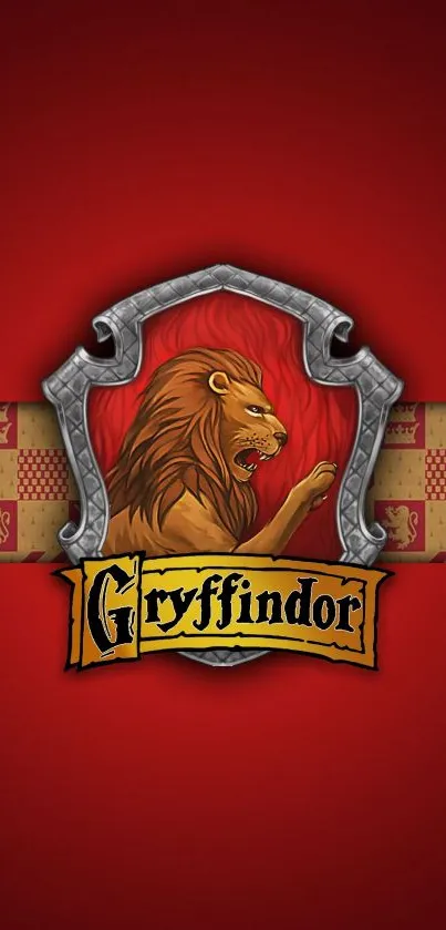 Gryffindor Lion Crest Wallpaper - free download