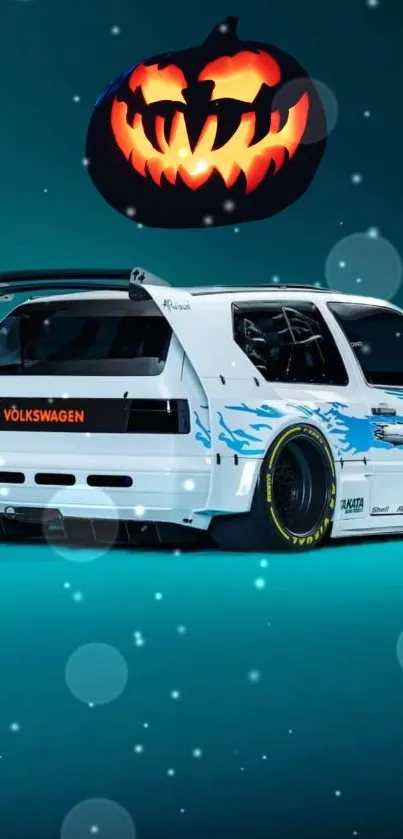 Halloween Car Wallpaper - free download