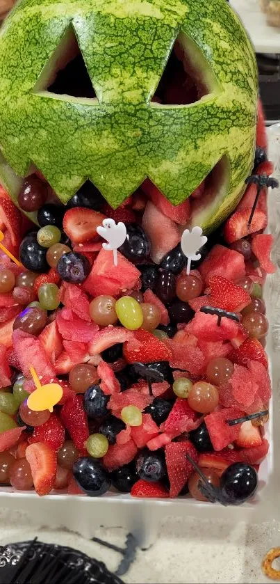 Halloween Fruit Display Wallpaper - free download