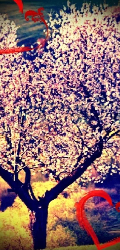 Heart Tree Nature Wallpaper - free download