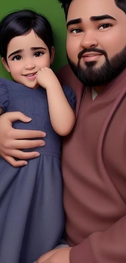 Heartwarming Animated Family Portrait - free download