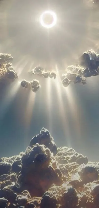 Heavenly Cloudscape Wallpaper - free download