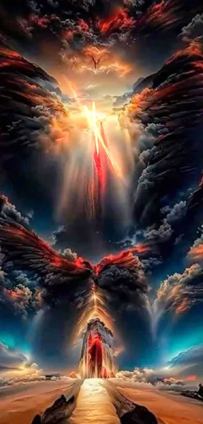 Heavenly Dreamscape Wallpaper - free download