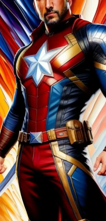 Heroic Colorful Art Wallpaper - free download