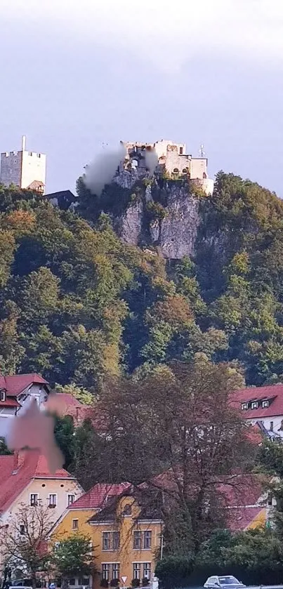 Historic Castle Hillside View - free download